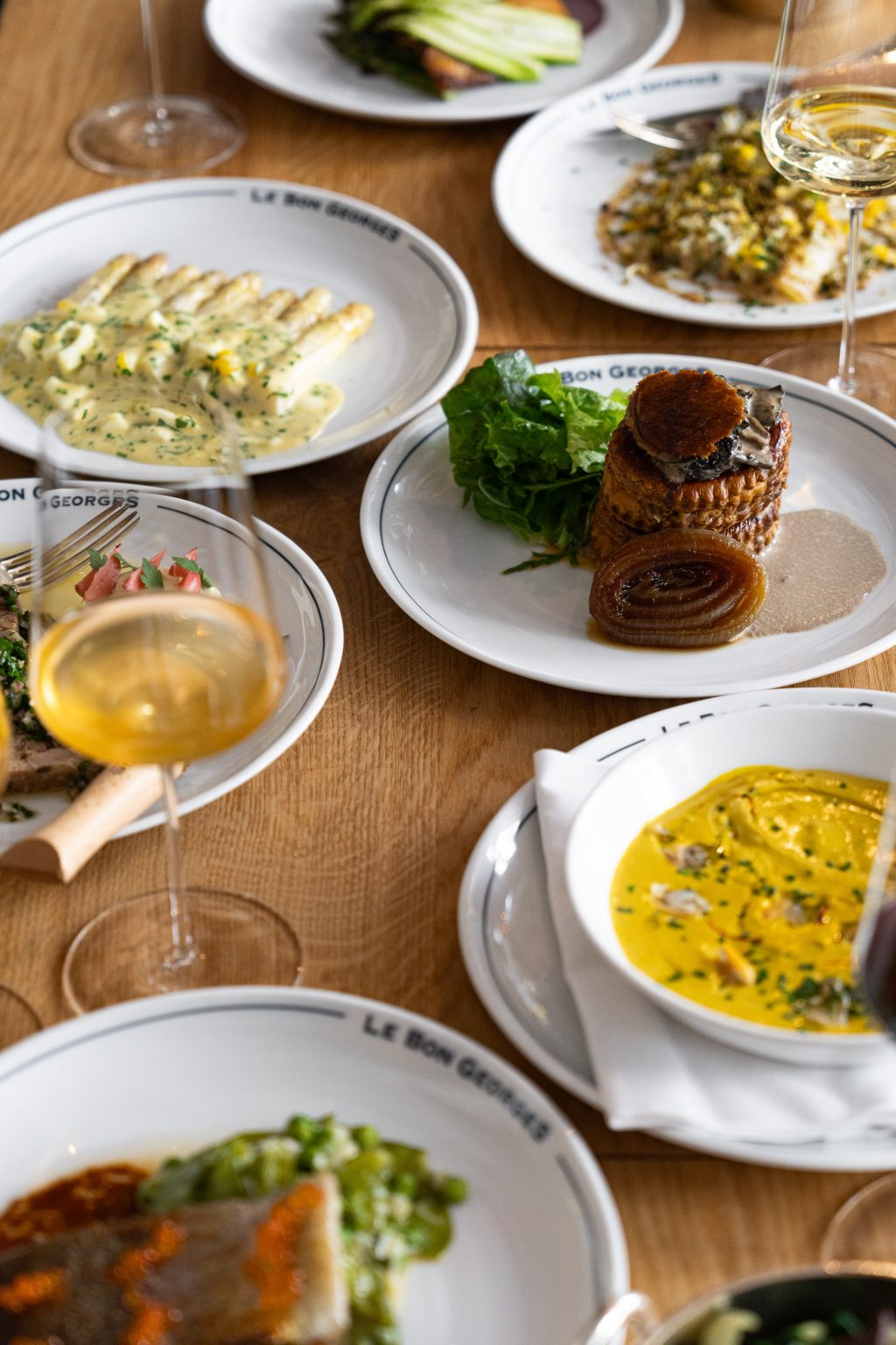 À la Carte Menu - Le bon Georges